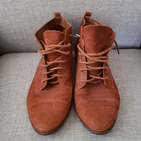 Connie | Shoes | Vintage Connie Lace Up Leather Bootie | Poshmark
